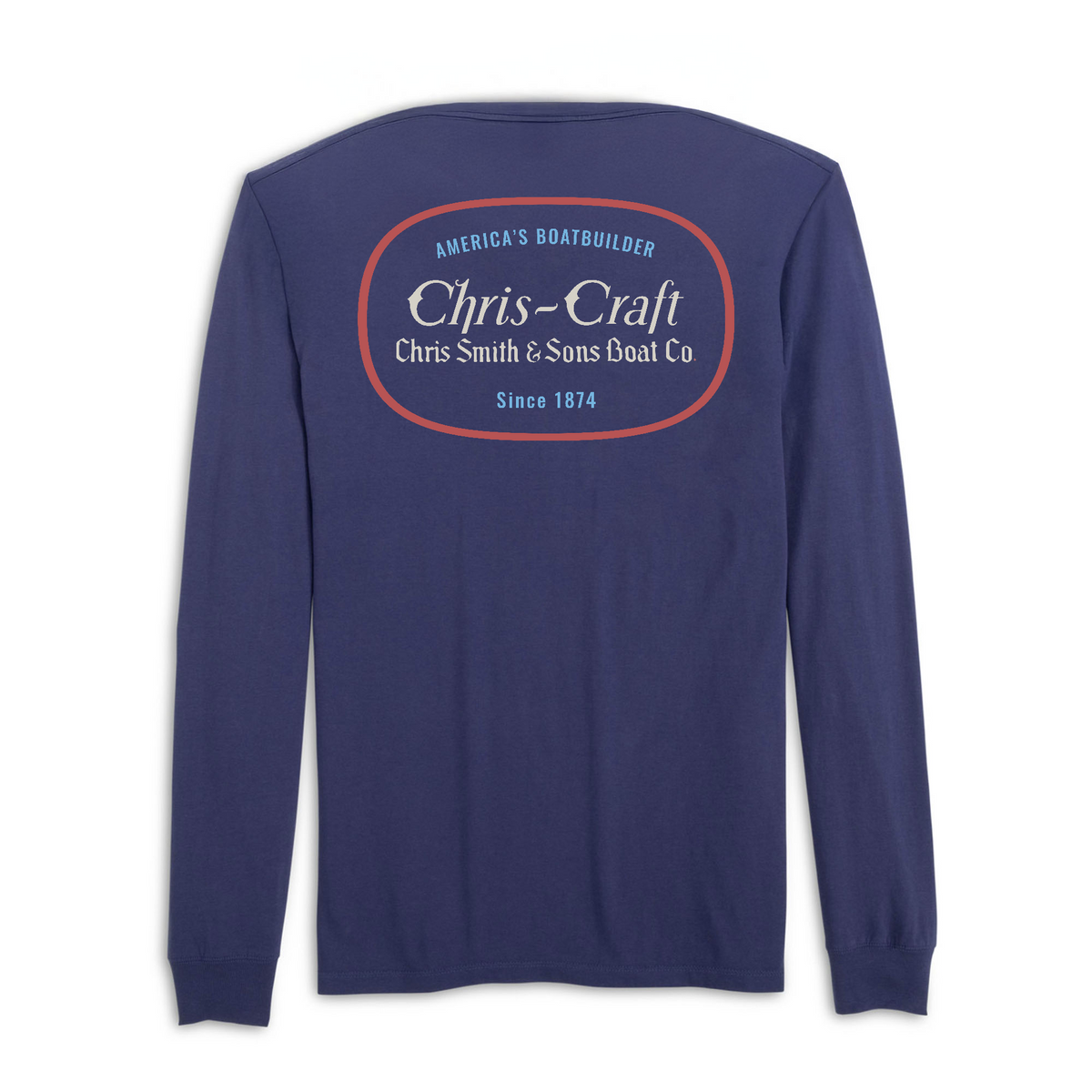 Chris Craft Apparel | America's Boatbuilder Vintage LongSleeve Tee ...