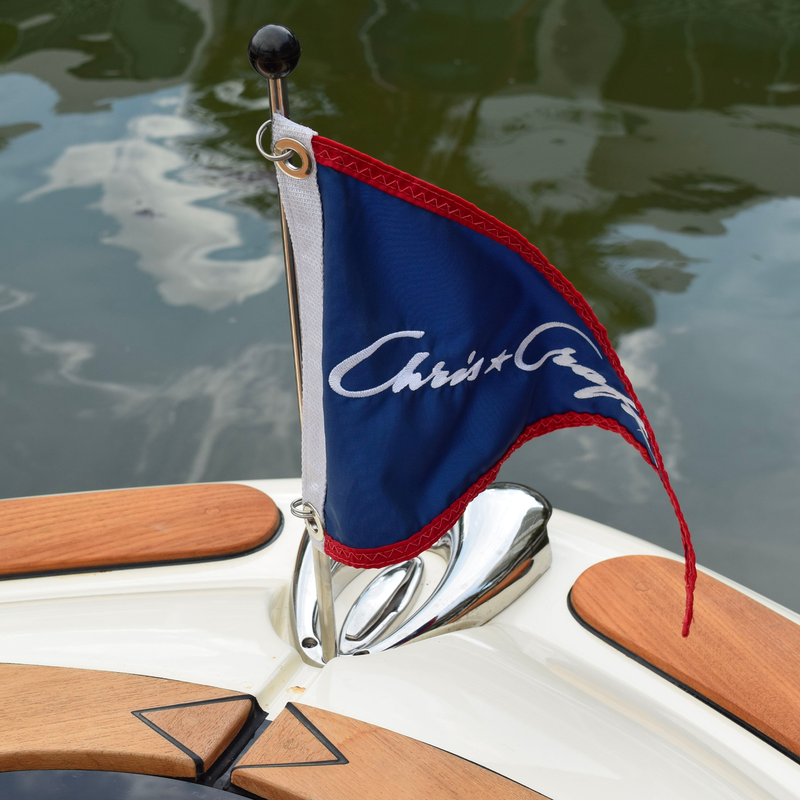 Chris-Craft Grommet Pennant Flag | 16"x10" | Authentic Chris-Craft ...