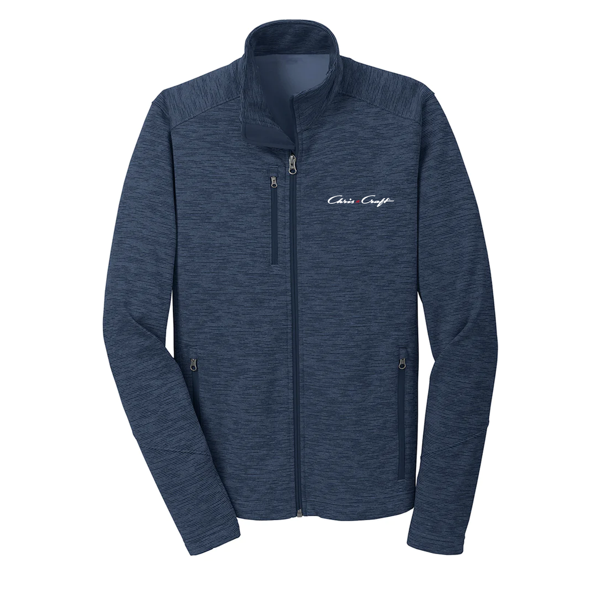 Chris-Craft Digi Stripe Fleece Full Zip Jacket